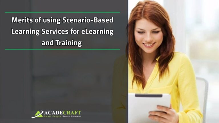 Merits of Using Scenario-Based Learning Services for e-learning & training